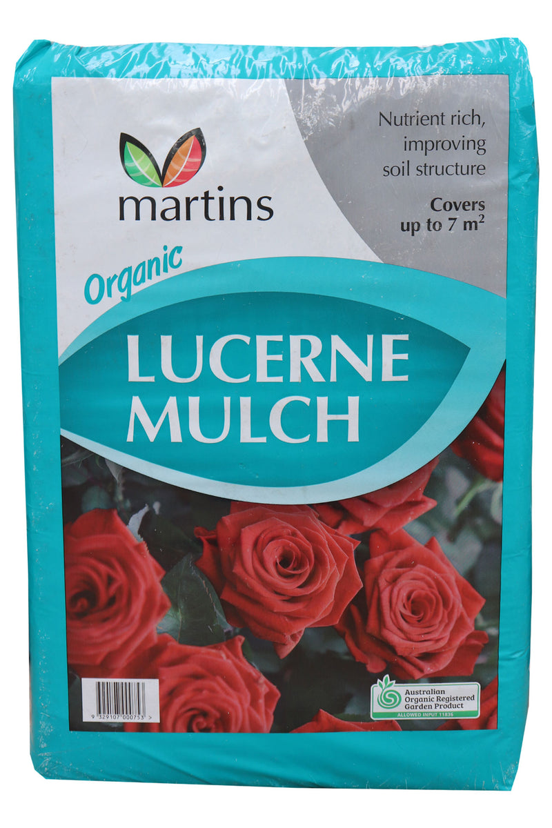 Martins Organic - Lucerne Mulch – Dinsan Nursery