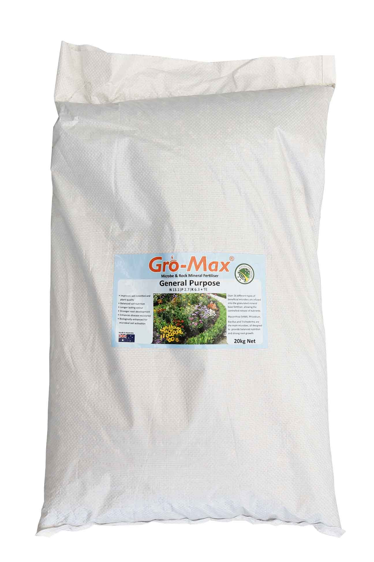 Gro-Max - General Purpose Microbe and Rock Mineral Fertiliser – Dinsan ...